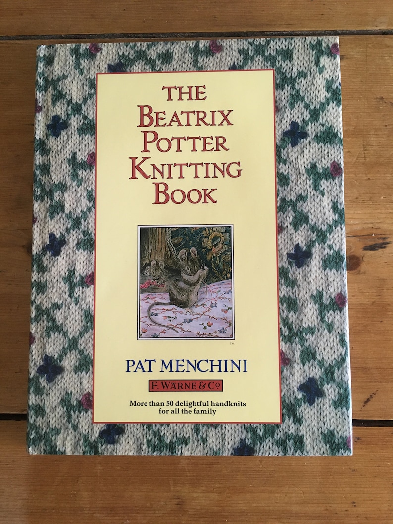 Beatrix Potter Knitting Pattern Book - Etsy Canada