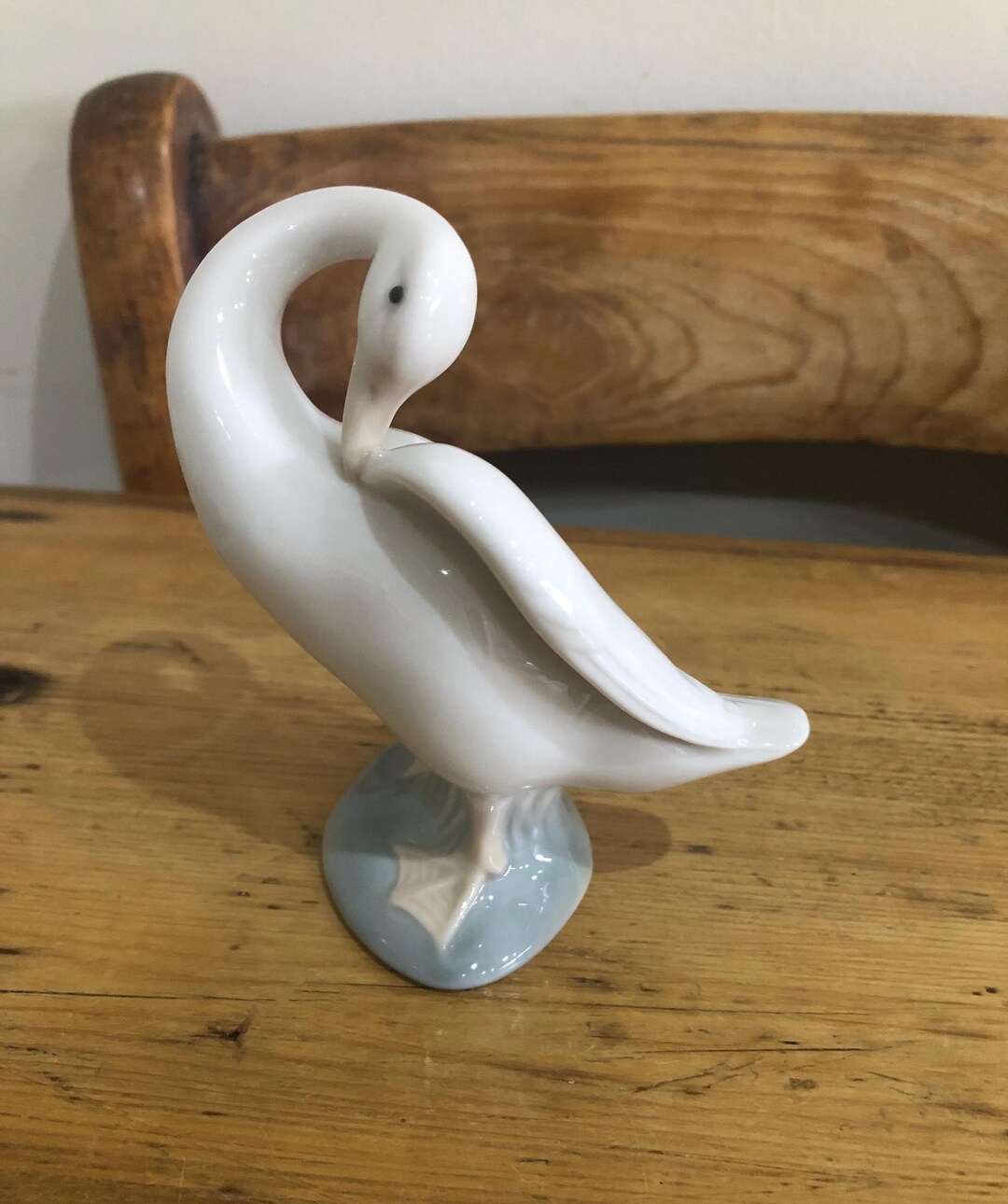 Lladro Preening Goose Figurine - Etsy