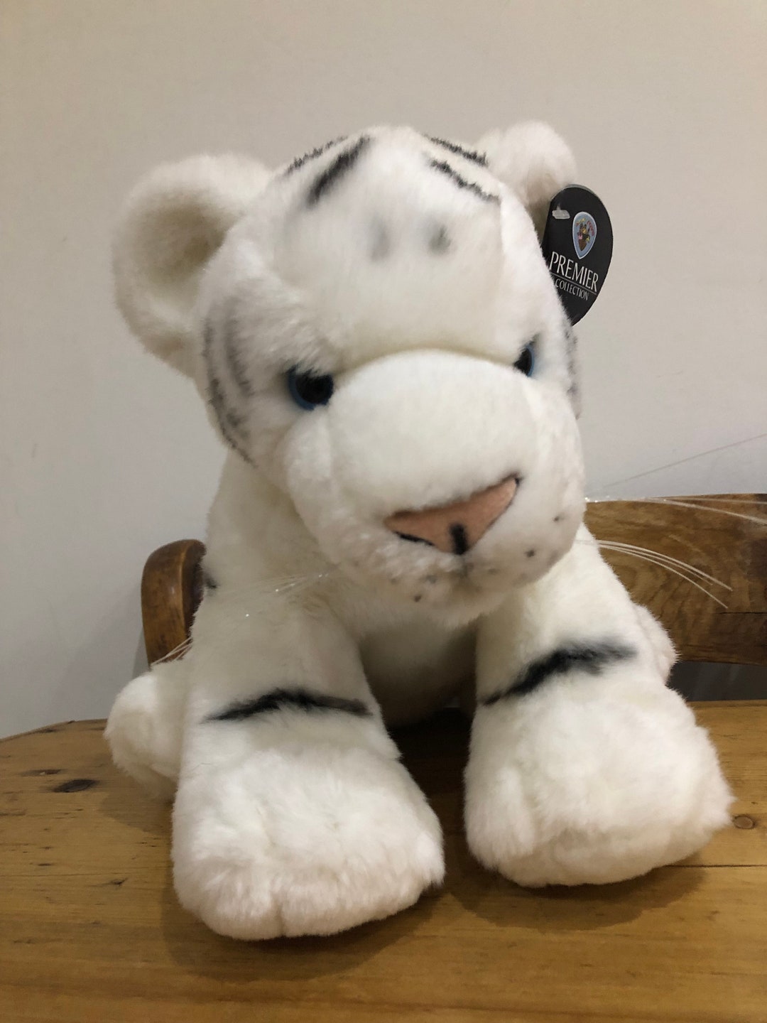 White Tiger Cub Plush Cuddly Toy - Etsy