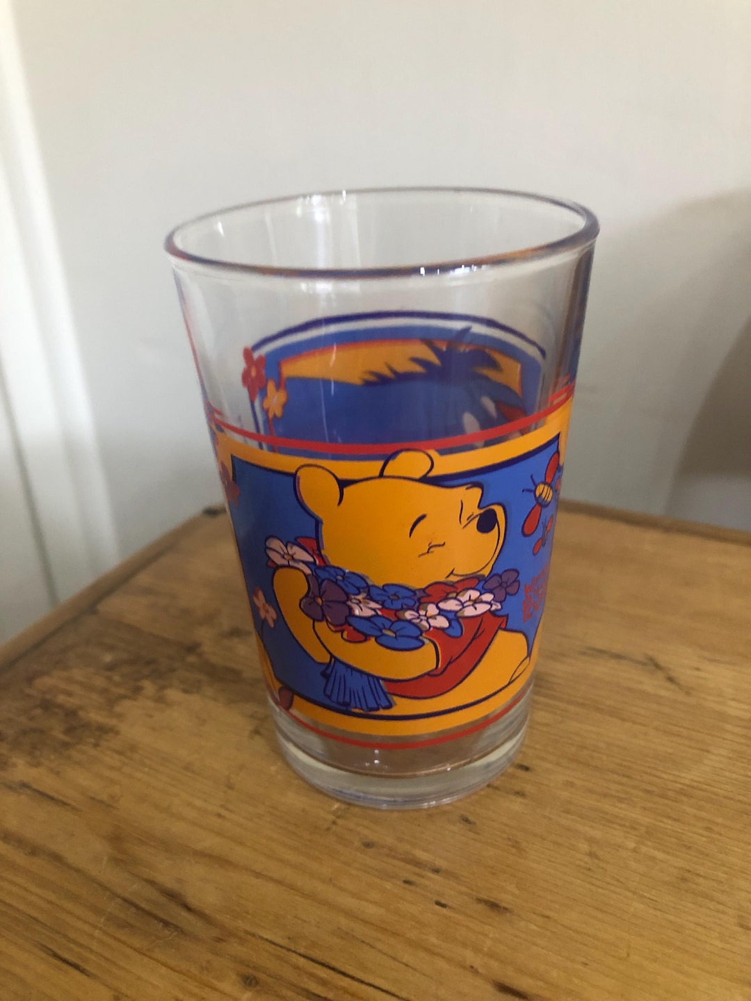Winnie the Pooh and Eeyore Glass - Etsy