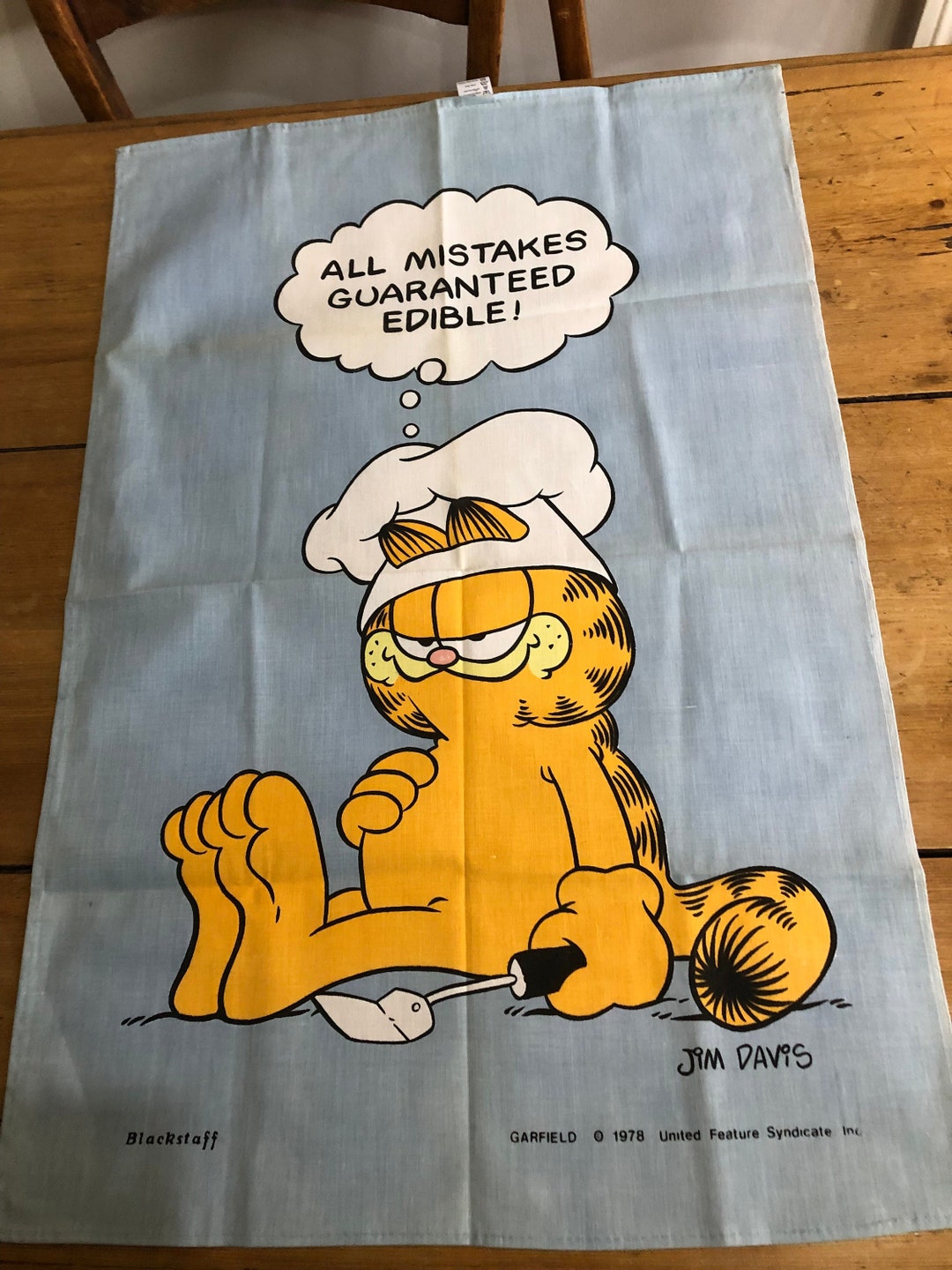 Garfield Tea Towel - Etsy