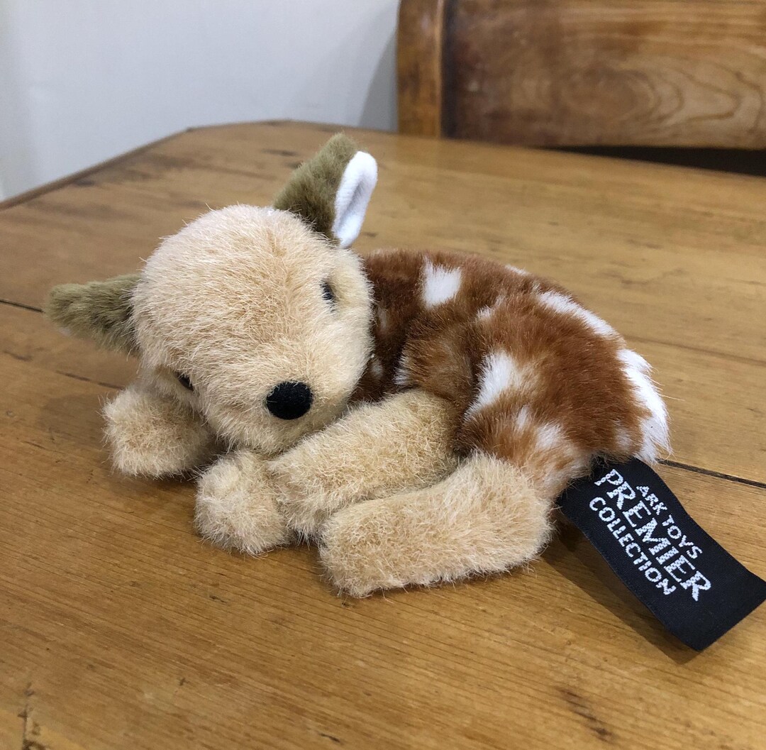 Ark Toys Baby Deer Bambi Plush Cuddly Toy - Etsy