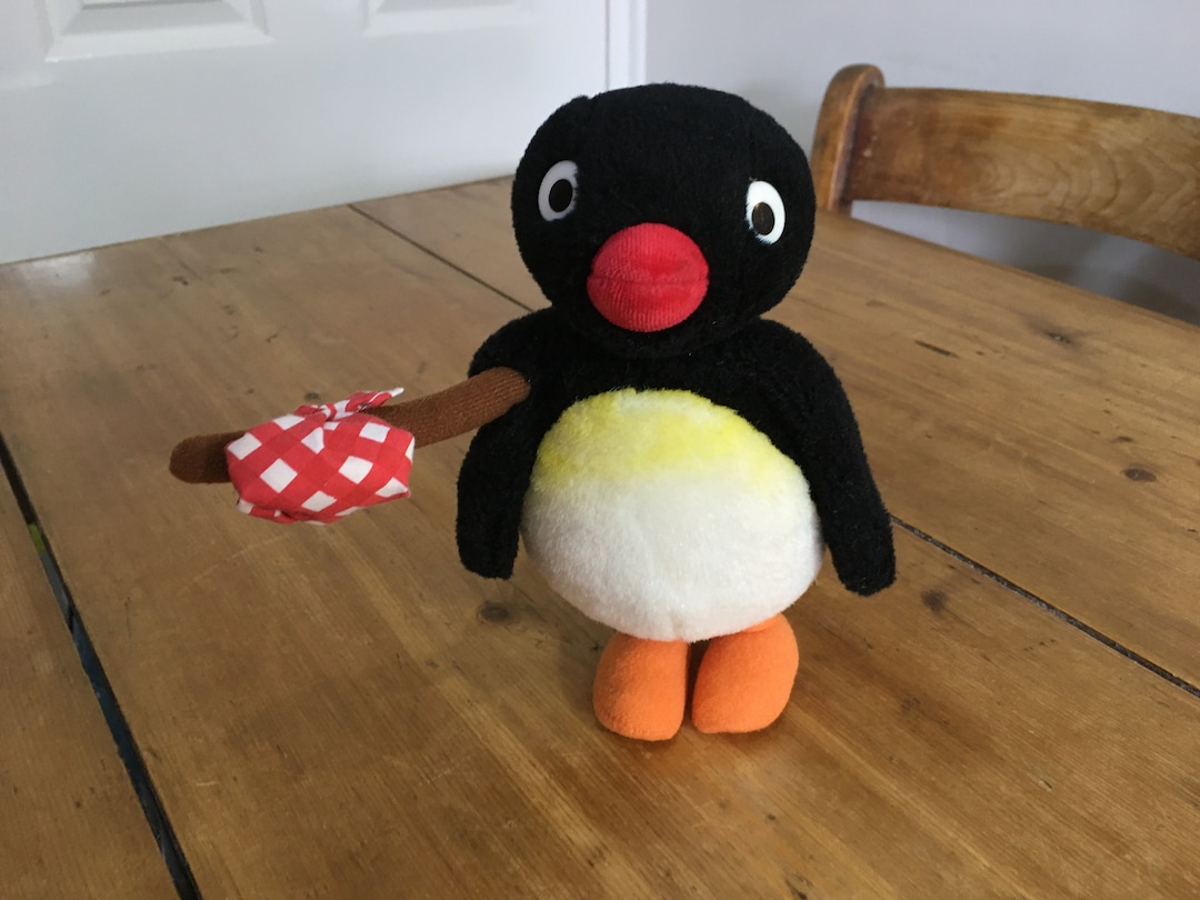 Pingu Plush Toy - Etsy UK