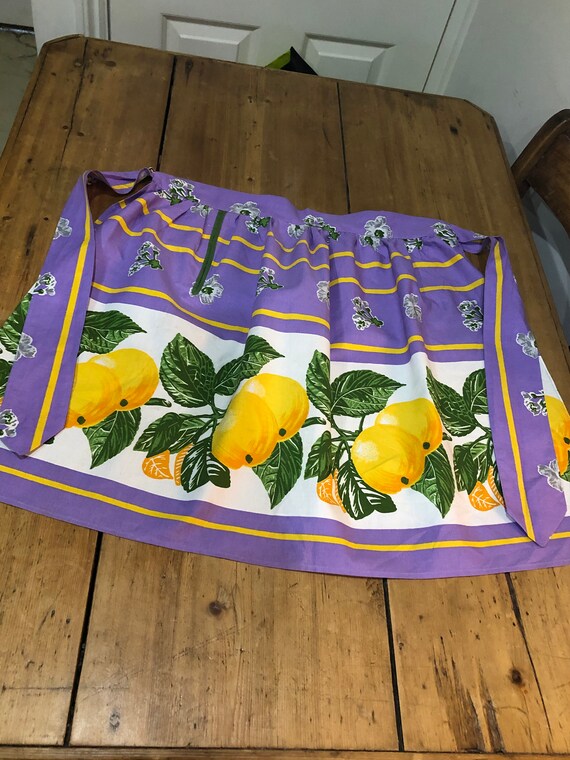 Vintage St Michael's Adult's Half Apron | Etsy