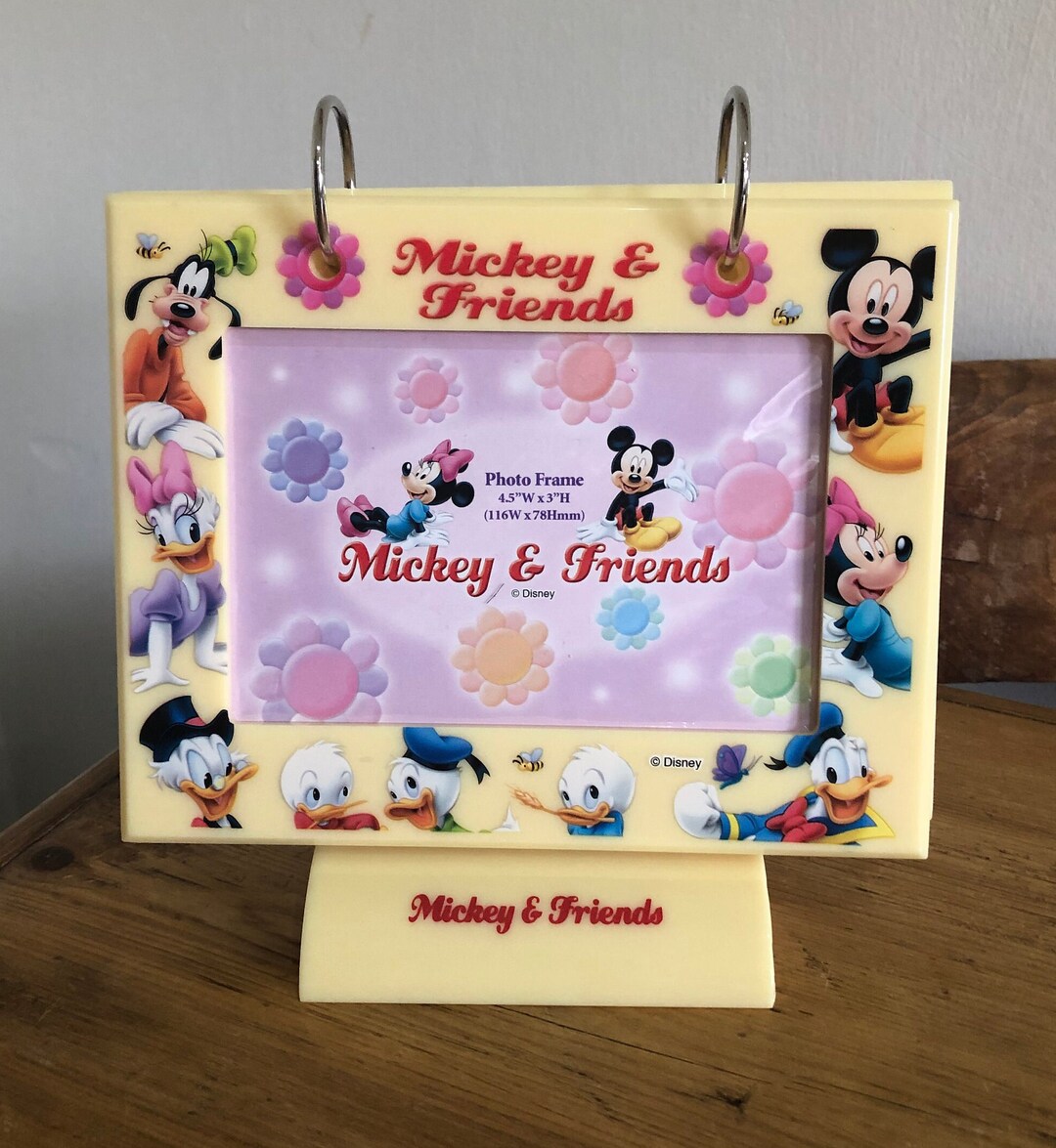 Mickey Mouse and Friends Flip Over Photo Frame - Etsy