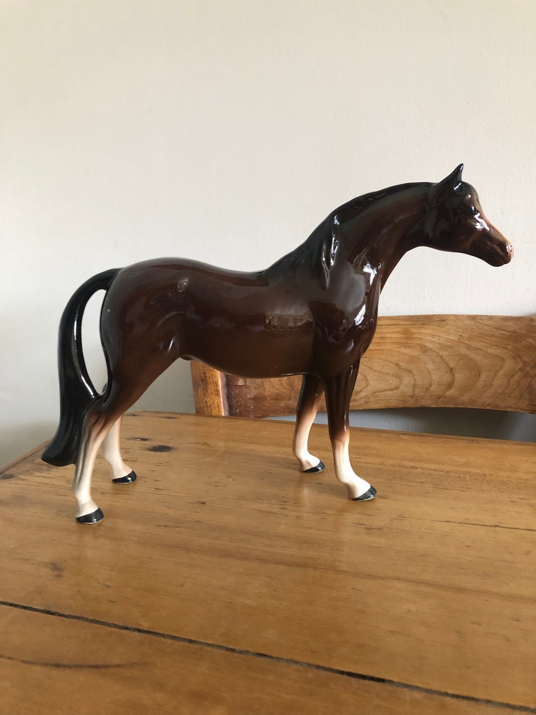 Melba Ware Bay Horse Figurine - Etsy