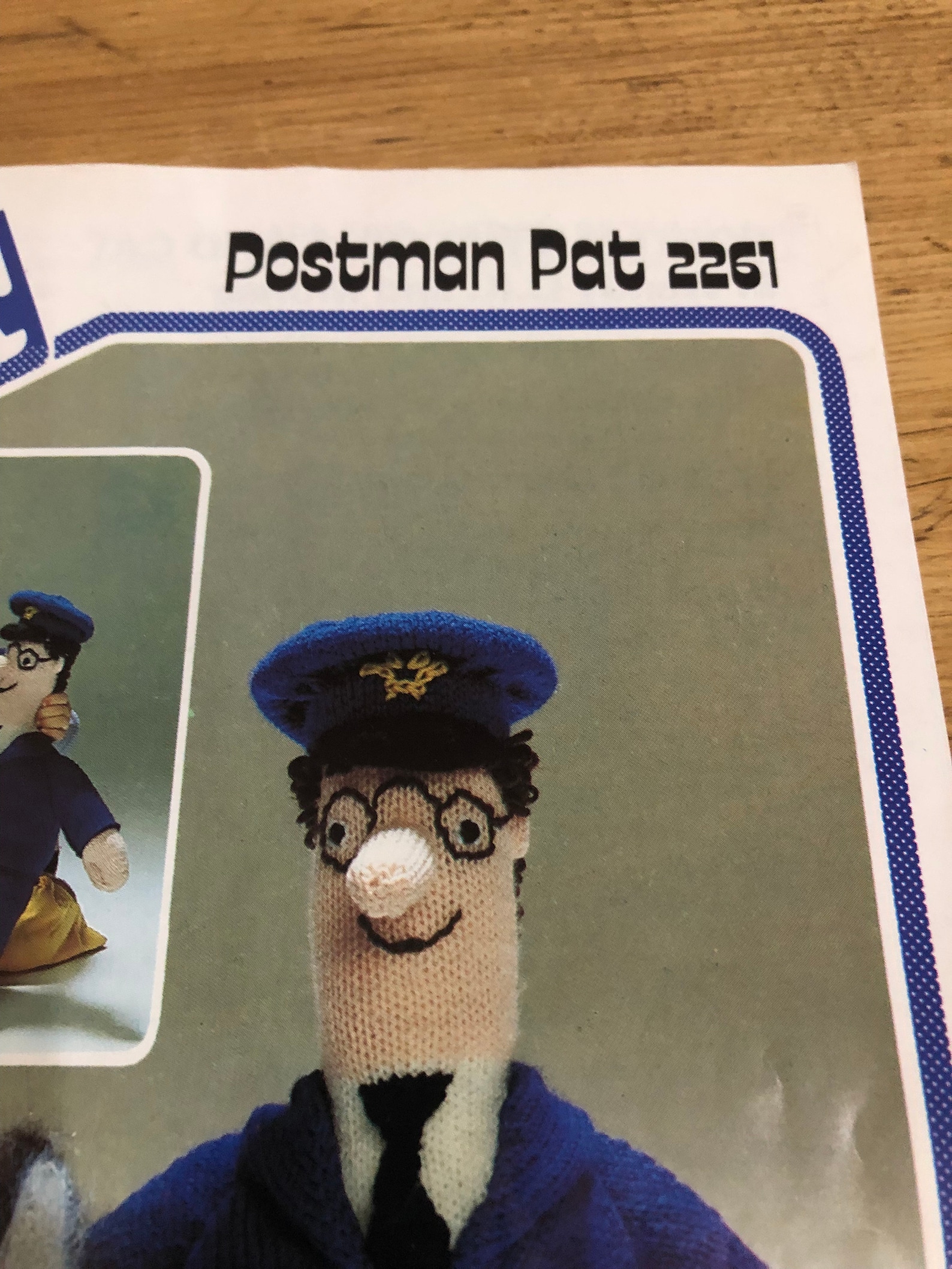 Postman Pat and Jess the Cat Knitting Pattern - Etsy