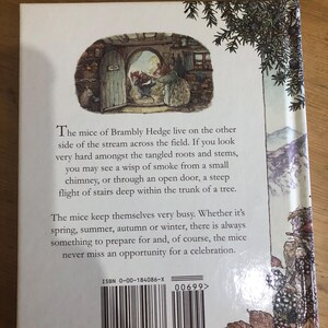 Brambly Hedge Story Book, the High Hills, by Jill Barklem - Etsy