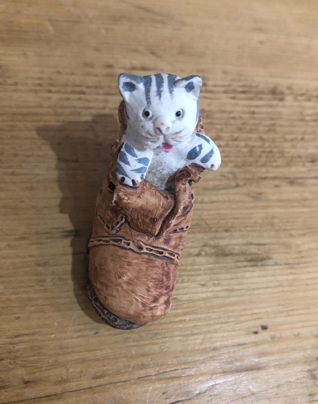 Peter Fagan Colour Box Cats, Boot, Figurine - Etsy