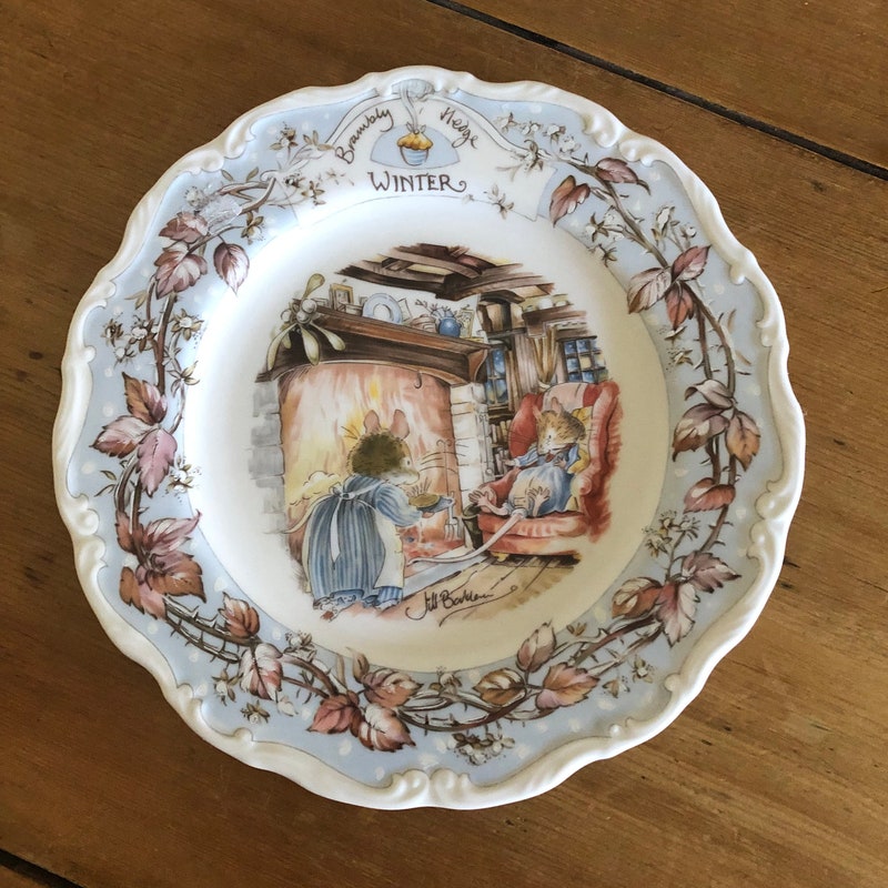 Four Seasons Plate - Etsy