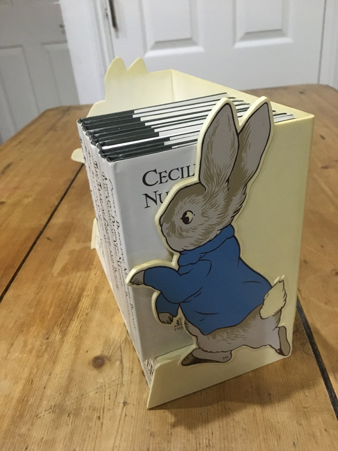 Vintage Beatrix Potter Books and Display Book Shelf - Etsy