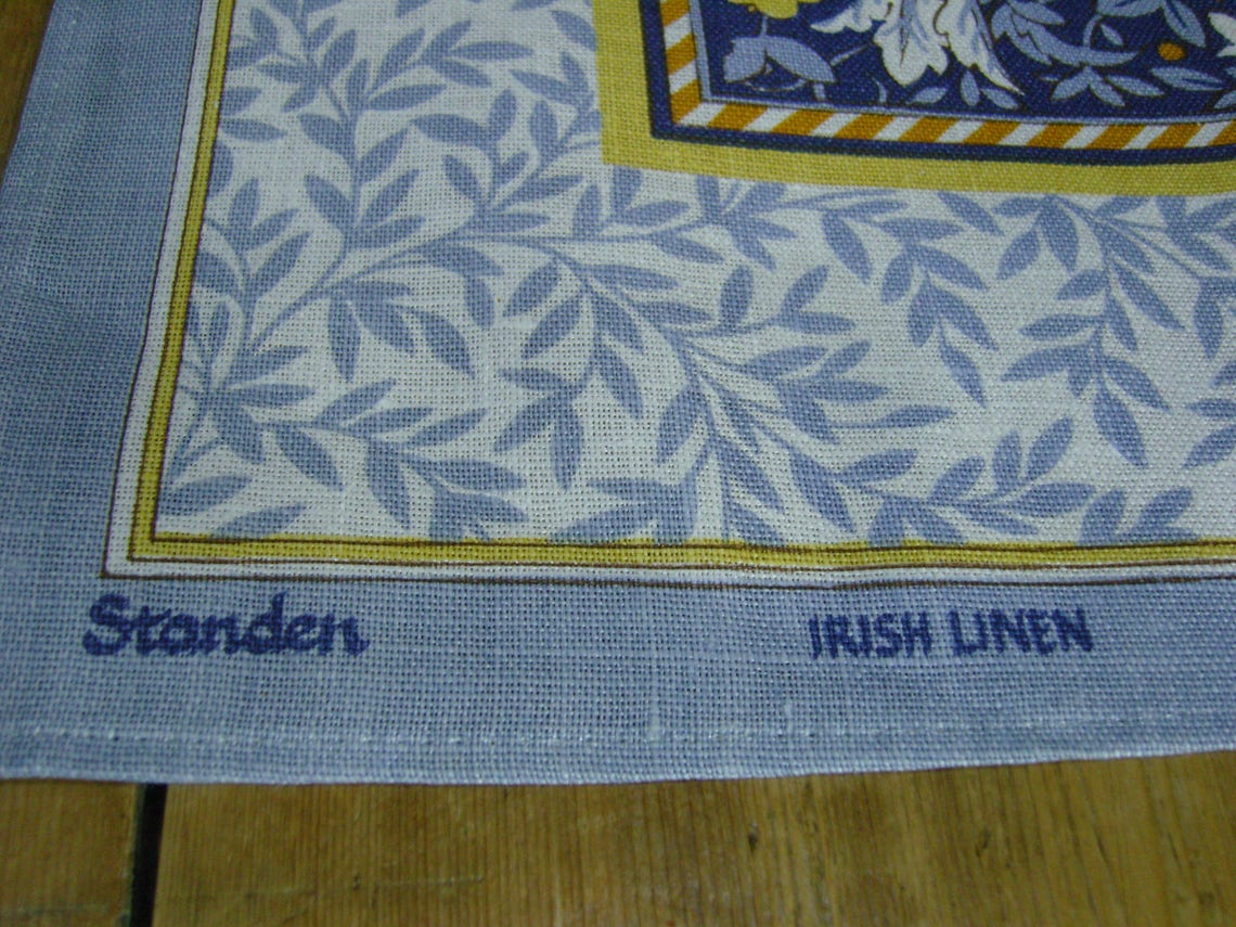 Vintage National Trust Pat Albeck Design Tea Towel - Etsy UK