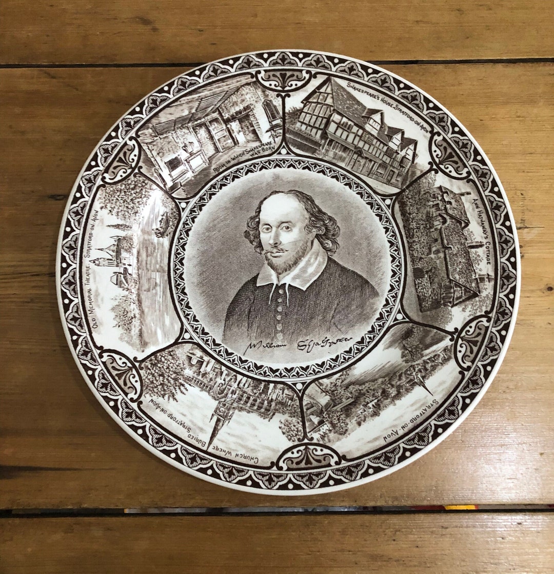 Shakespeare Plate - Etsy