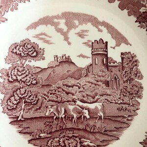 Adams English Scenic Pattern Jumbo Cup and Saucer - Etsy