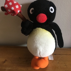 Pingu Plush Toy - Etsy UK