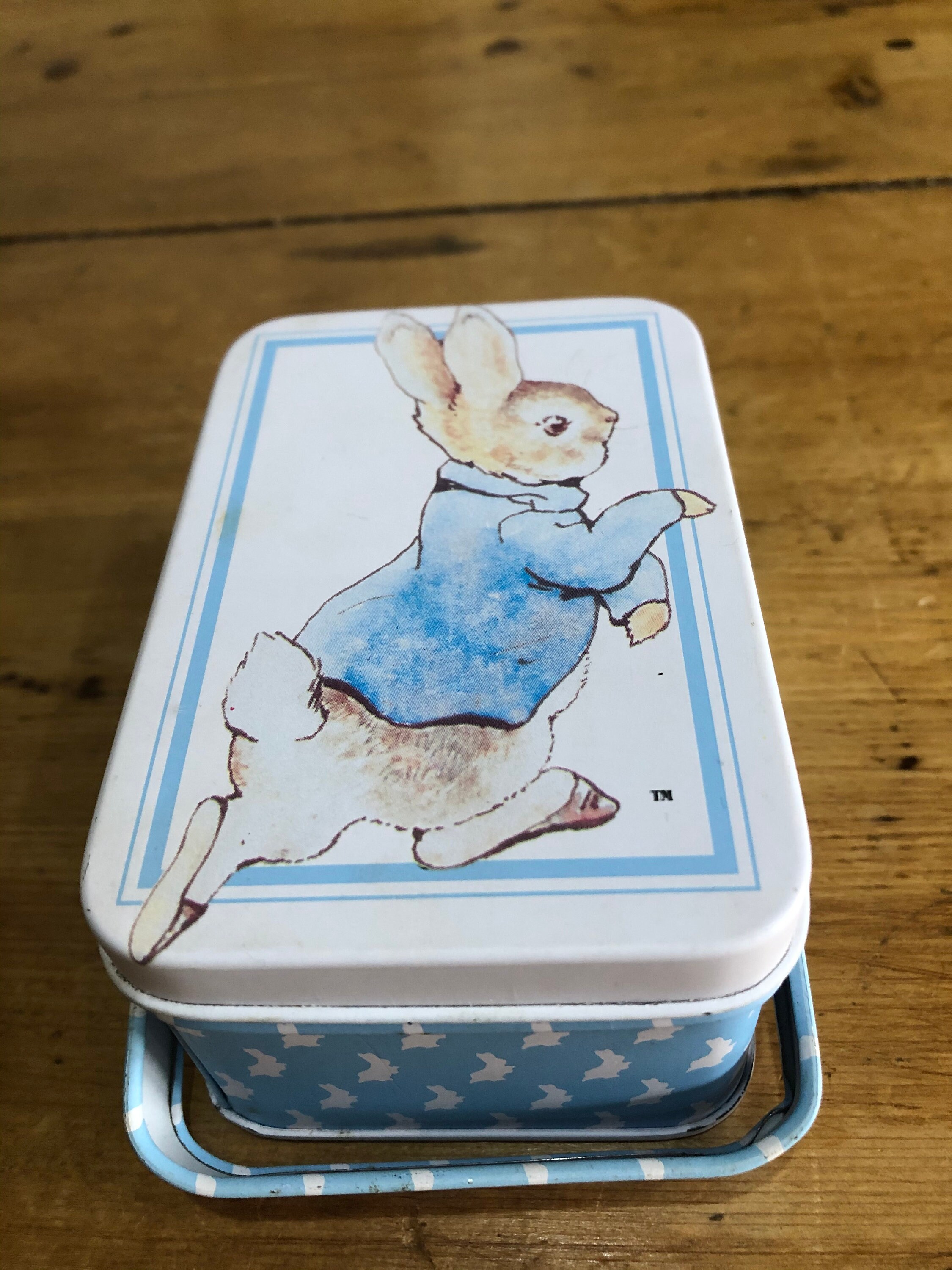 World of Beatrix Potter Peter Rabbit Tin With Handle | Etsy