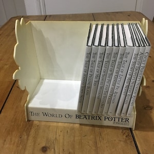 Vintage Beatrix Potter Books and Display Book Shelf - Etsy