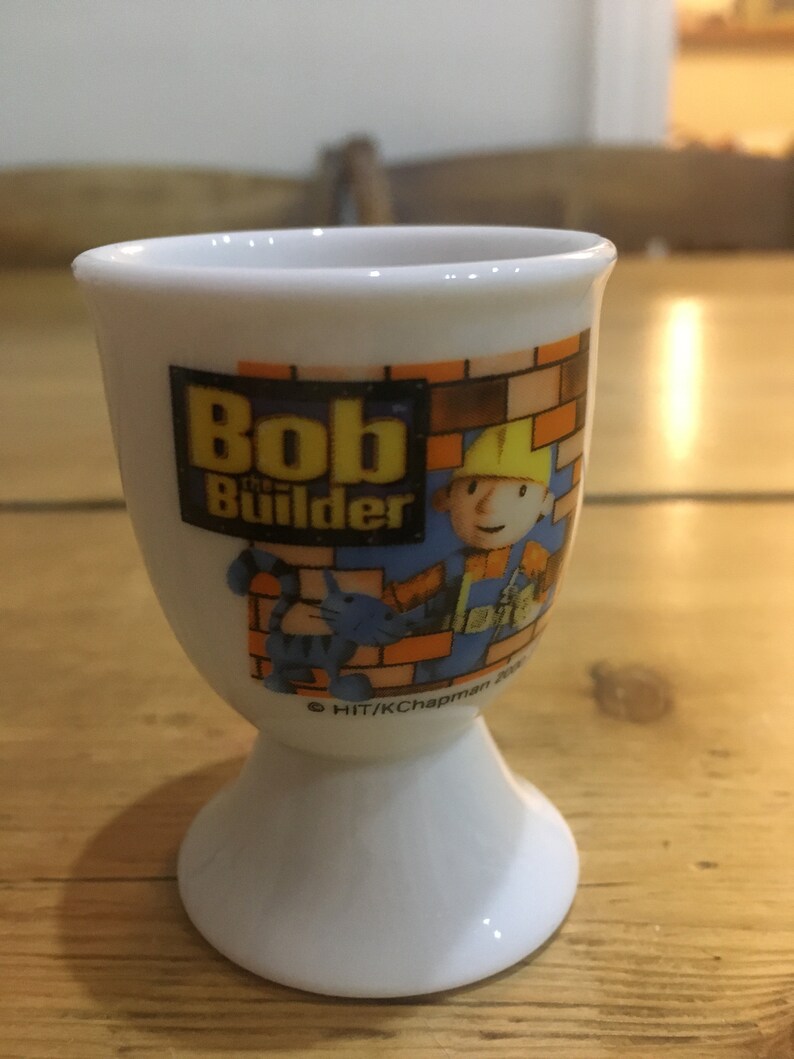 Bob the Builder Egg Cup - Etsy