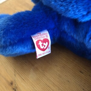 Ty Beanie Buddies, Plush Cuddly Peanut the Royal Blue Elephant Toy - Etsy