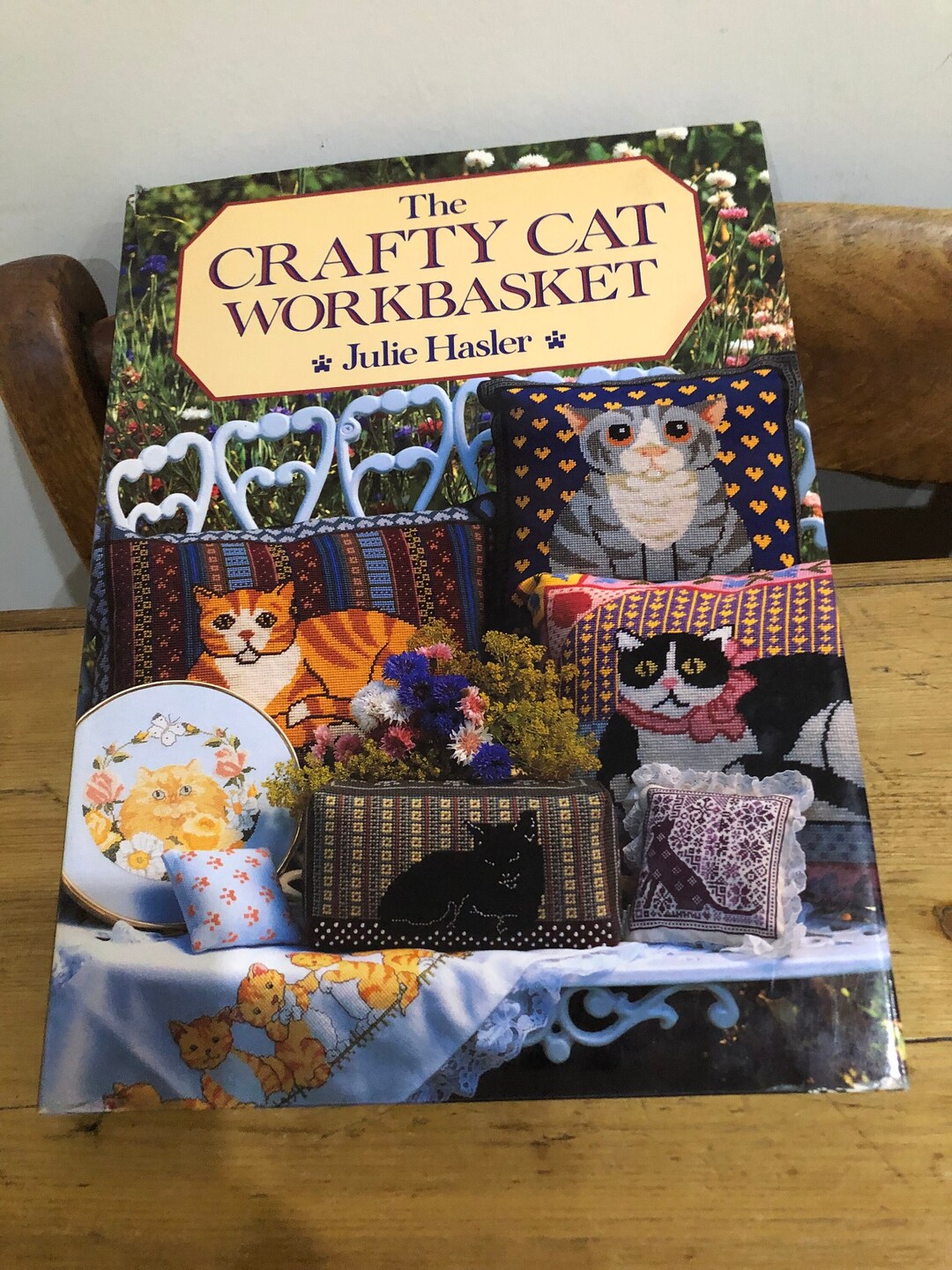 The Crafty Cat Workbasket Pattern Book by Julie Hasler - Etsy