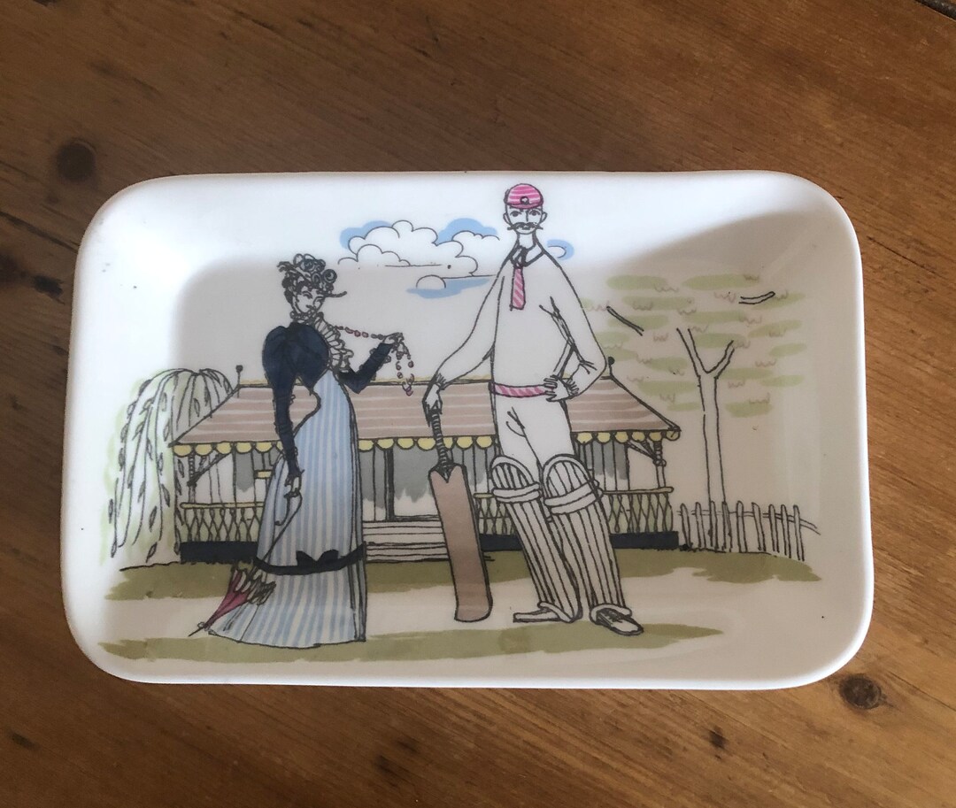 Foley China, Fun and Games Trinket Dish by Maureen Tanner - Etsy