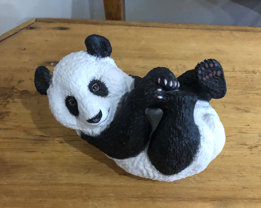 Brooks and Bentley Panda Figurine - Etsy