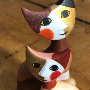 Goebel R Wachtmeister Arte Grafica Cat and Kitten Figurine - Etsy UK
