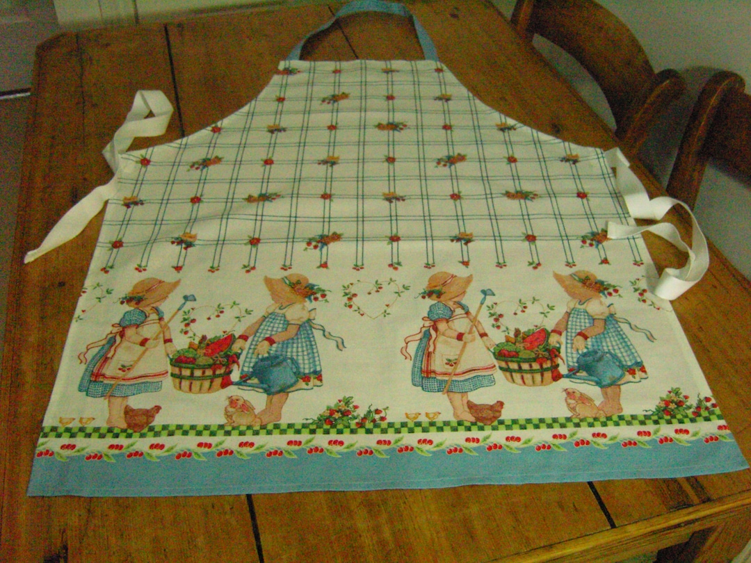 Sarah Kay Style Fabric Adult's Apron - Etsy