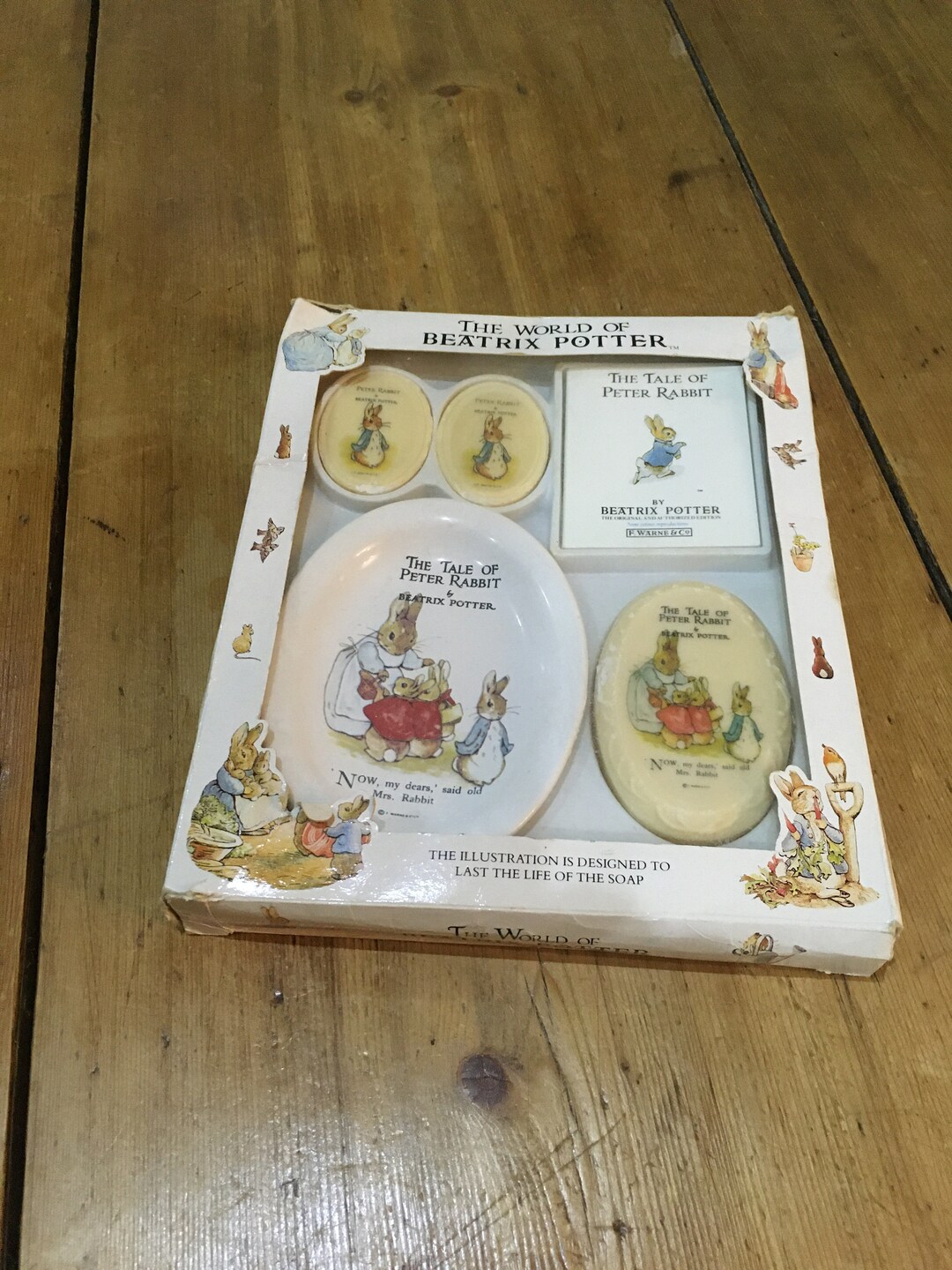 Peter Rabbit Soap Dish With Soap - Etsy