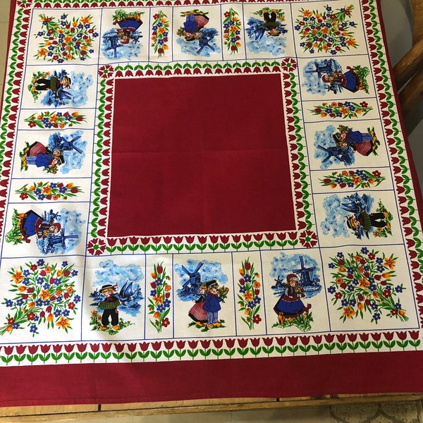 Dutch Tablecloth - Etsy