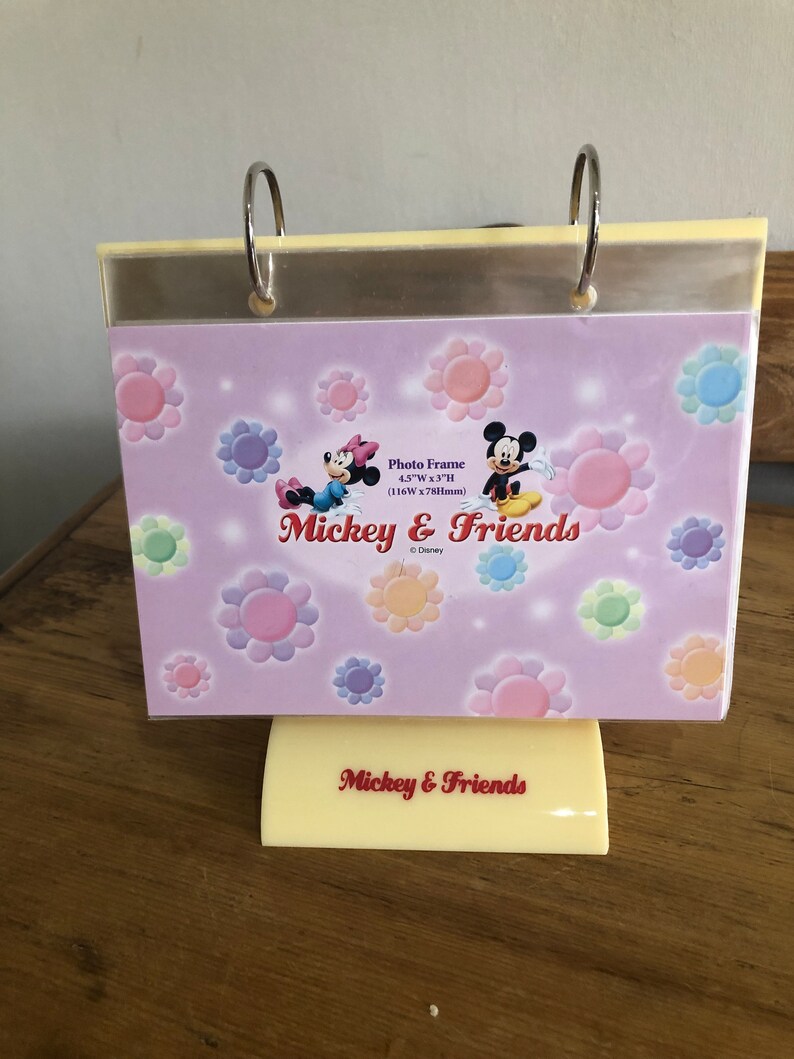 Mickey Mouse and Friends Flip Over Photo Frame - Etsy