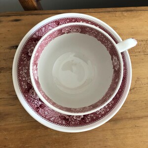 Adams English Scenic Pattern Jumbo Cup and Saucer - Etsy