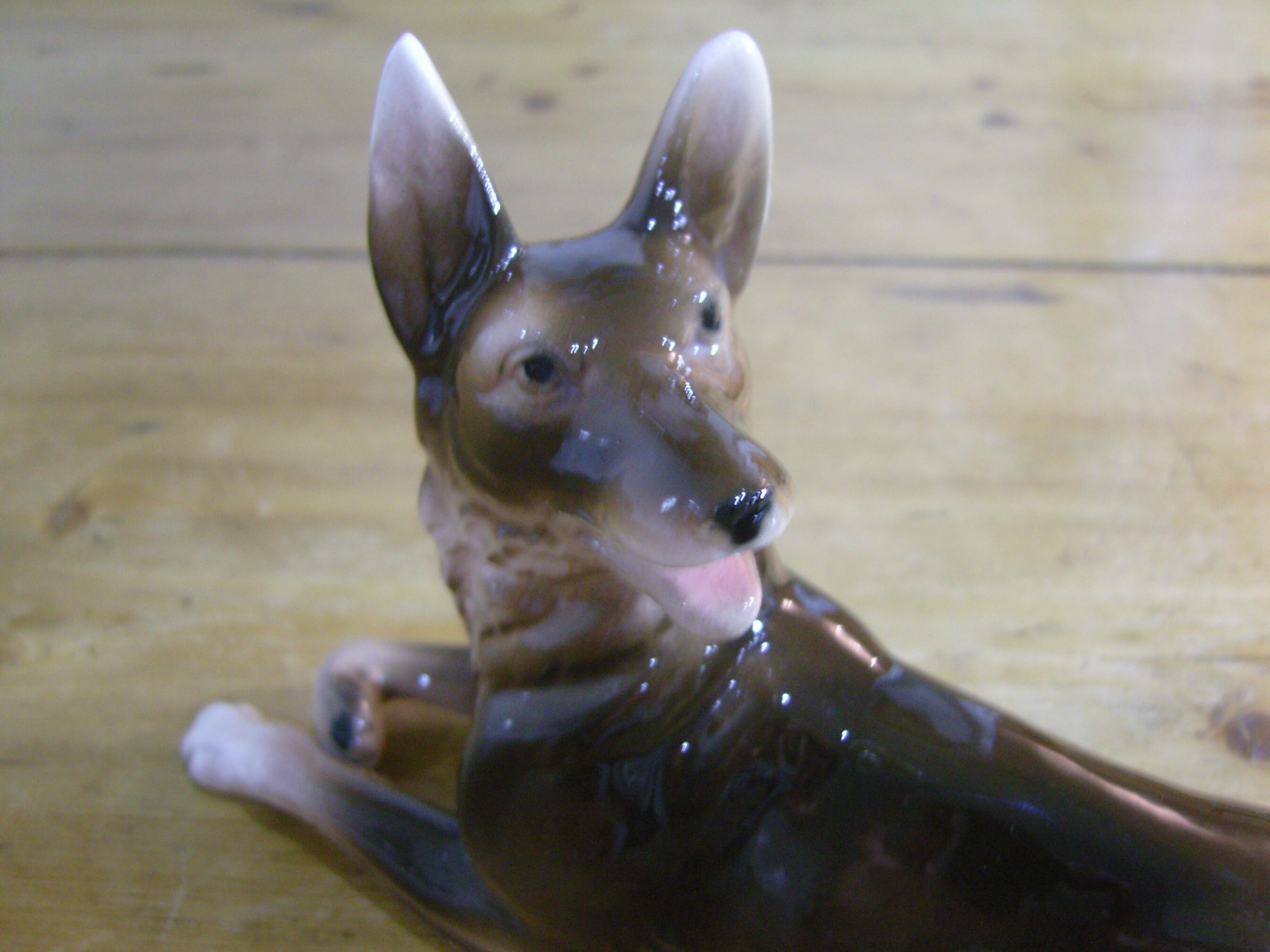 Sitzendorf German Shepherd Figurine - Etsy