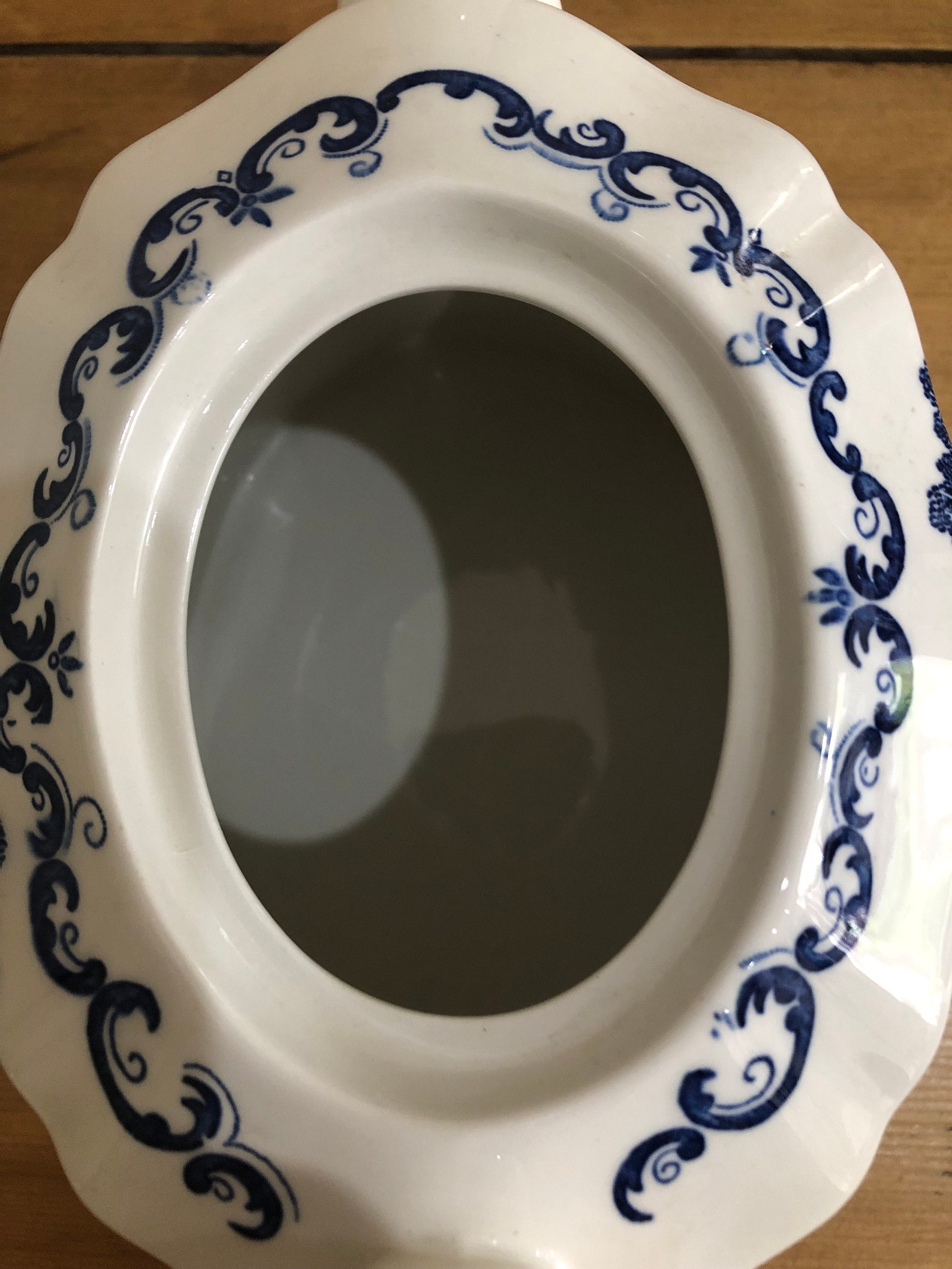 Mason's Ringtons Blue and White Willow Pattern Teapot - Etsy