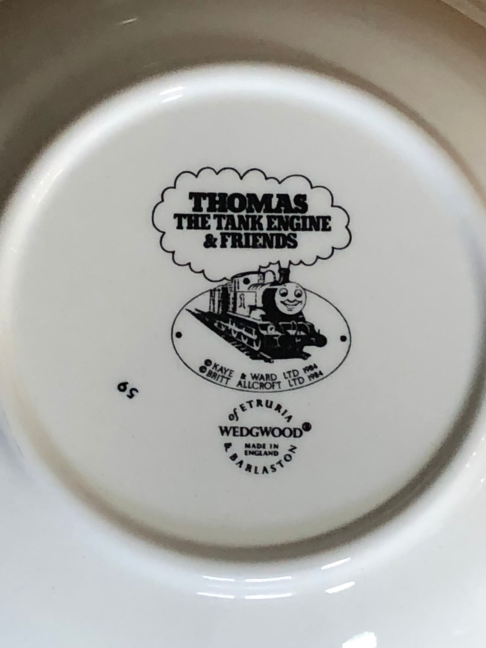 Wedgwood Thomas the Tank Engine Henry Number 3 Bowl | Etsy