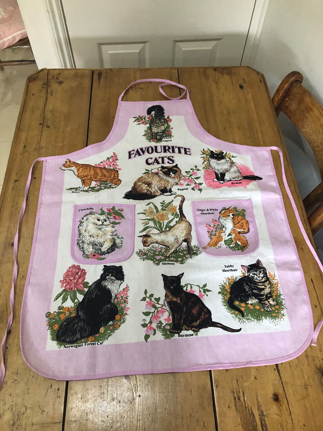 Favourite Cats Adult's Apron - Etsy