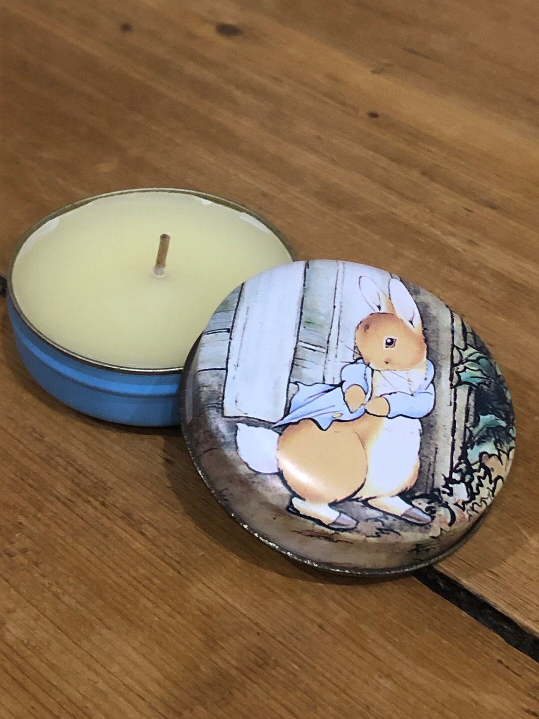 Wax Filled Beatrix Potter Peter Rabbit Candle Tin - Etsy