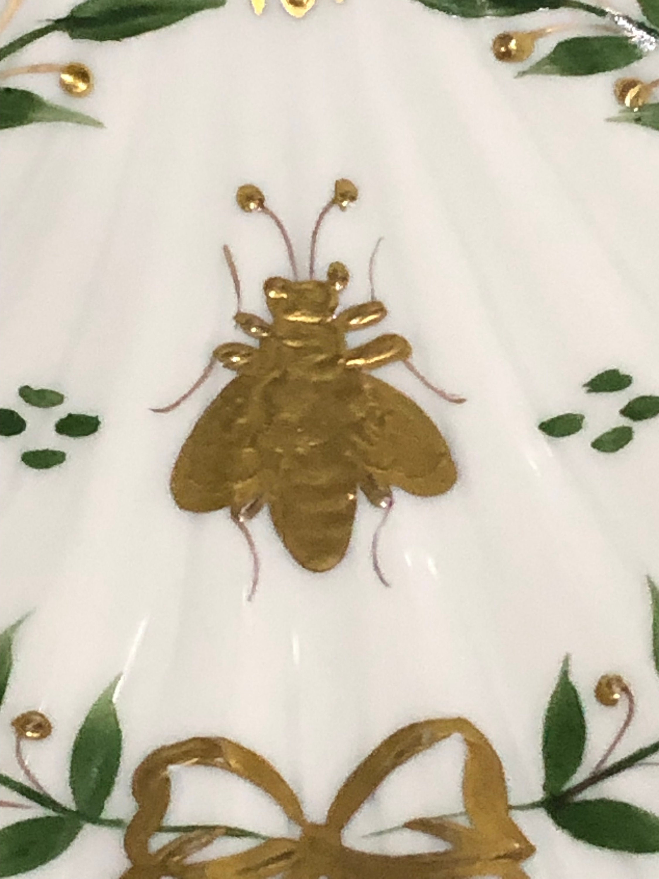 Limoges Napoleon Bee Scallop Shell Shaped Soap Dish | Etsy