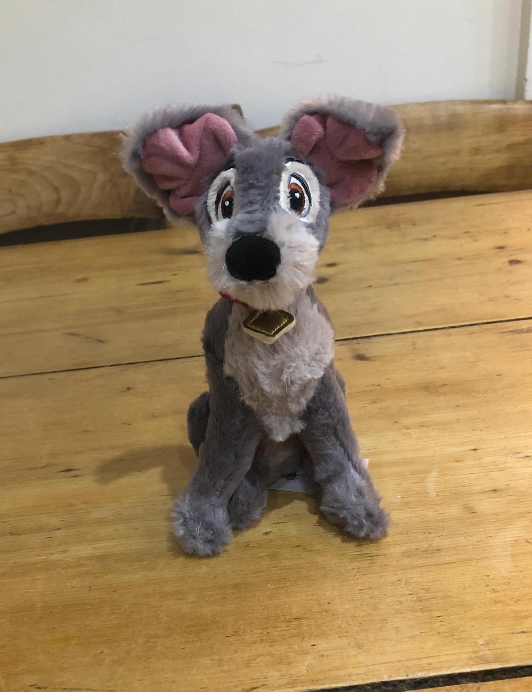 Disney's the Lady and the Tramp, Tramp, Small Plush Cuddly Toy - Etsy