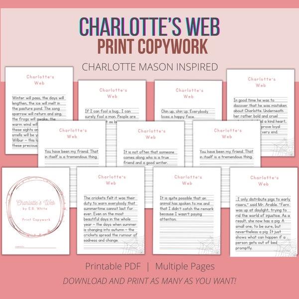 Charlotte’s Web Toys - Etsy