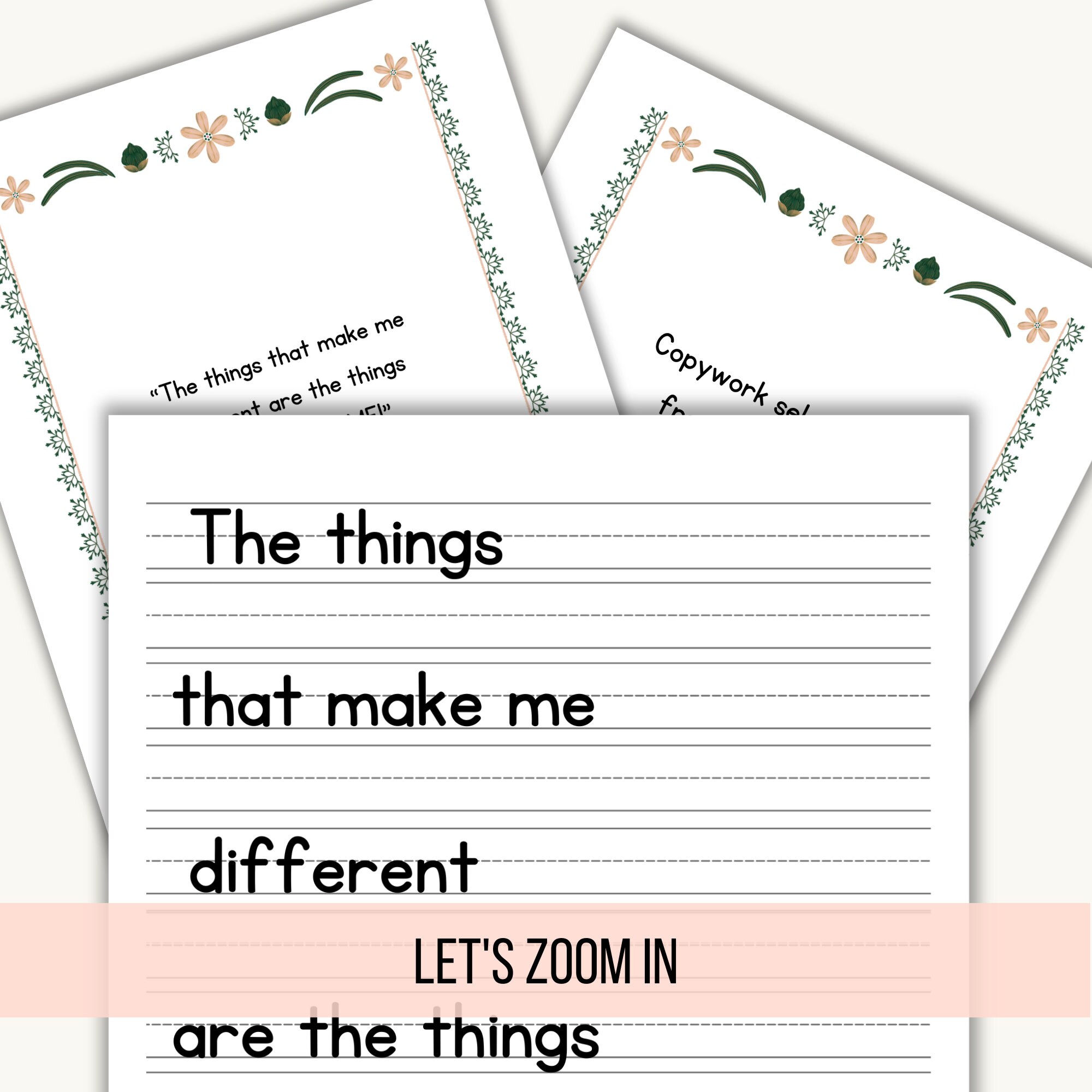 Charlotte Mason Printable Copywork, A.A. Milne Homeschool Printable ...