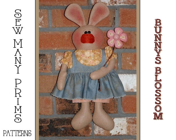 PATTERN Bunny Rabbit Carrot Necklace Beatrice Bunny Sew Many Prims ...