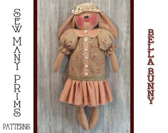 PATTERN Bunny Rabbit Carrot Necklace Beatrice Bunny Sew Many Prims ...