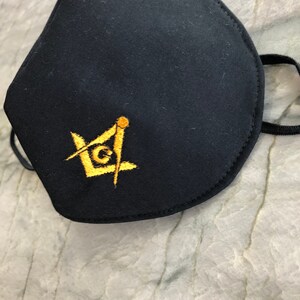 Masonic Masks for Men Assorted Color Options Made in USA | Etsy