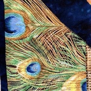 Peacock Table Runner - Etsy