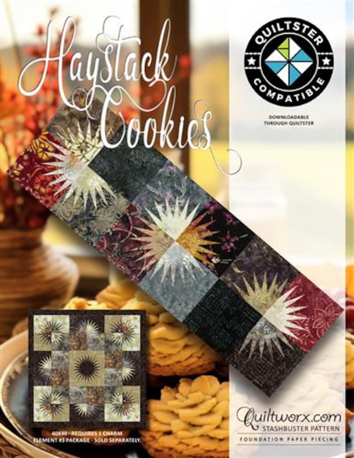Haystack Cookies - a Quiltworx Pattern - Etsy