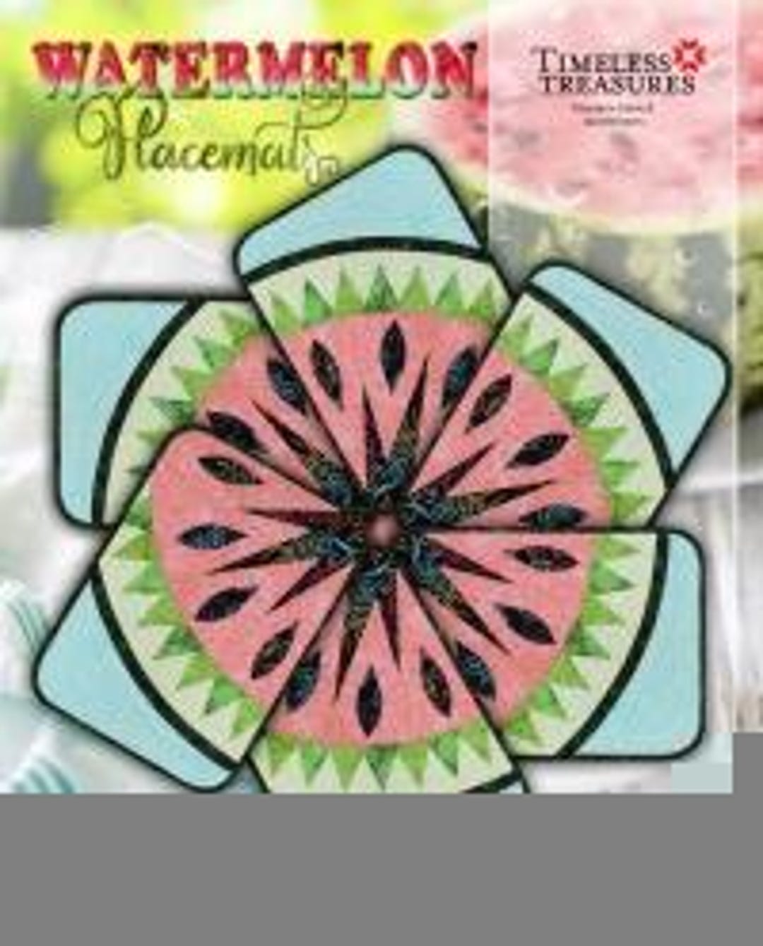Watermelon Placemats - A Quiltworx Pattern - Etsy
