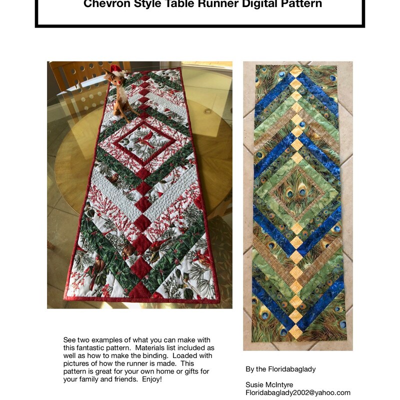 Table Runner Cardinals - Etsy