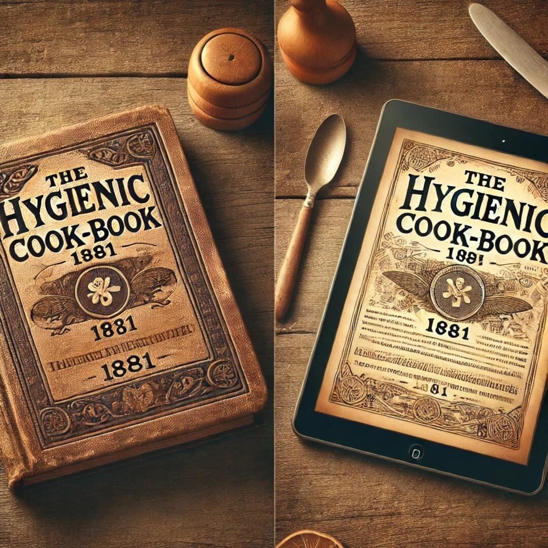 The Hygienic Cook-book - 1881, Ebook, Digital Download, How To, DIY ...