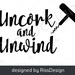 Uncork and Unwind - CLIPART With Cork / SVG, PNG, Eps and Dxf Cuttable ...
